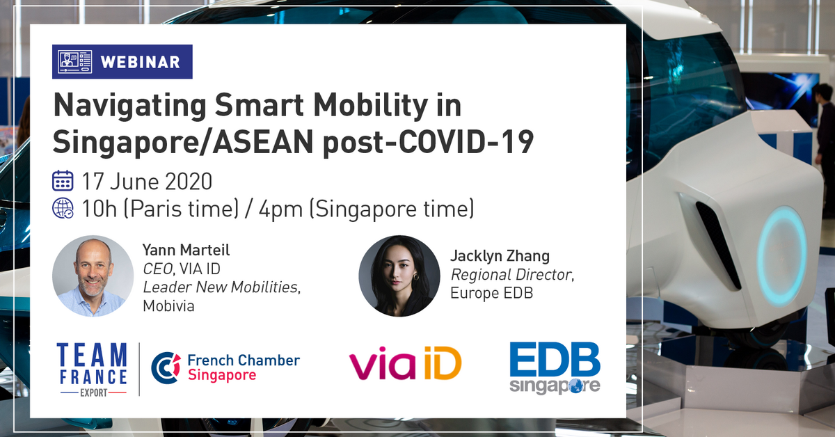 WEBINAR: Navigating Smart Mobility in Singapore/ASEAN post-COVID-19 ...