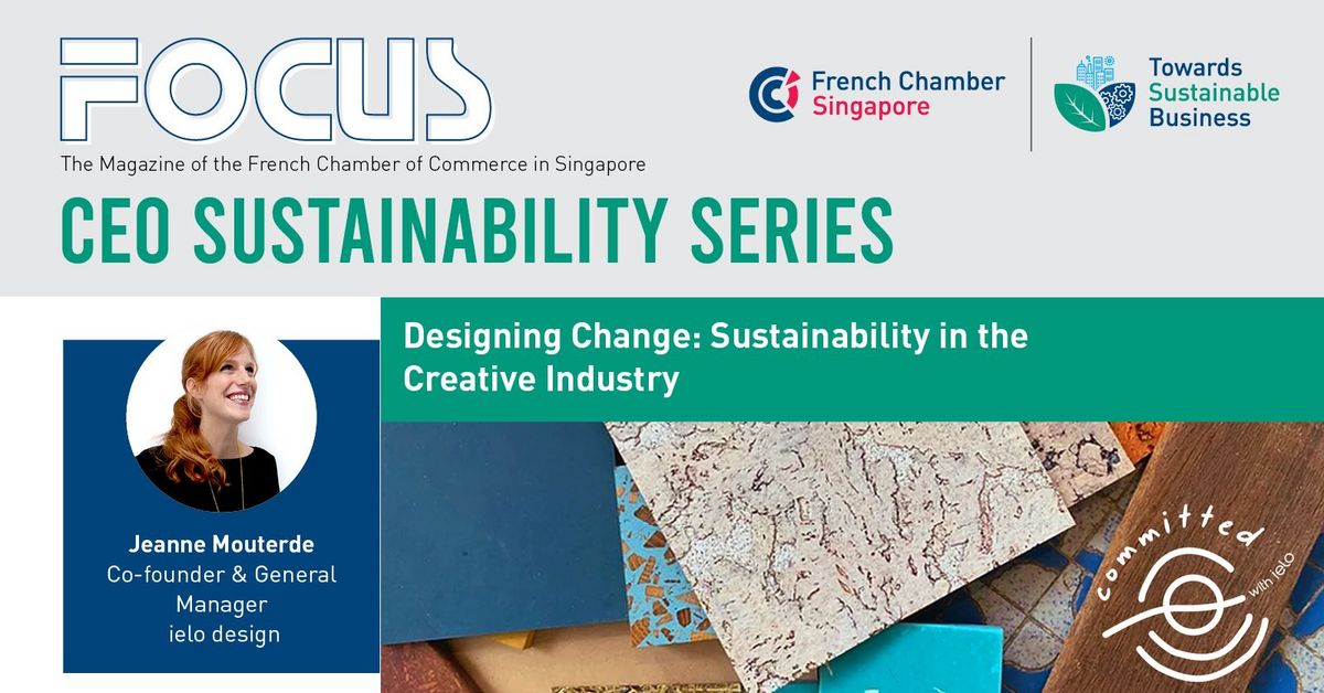 CEO Sustainability Series | Jeanne Mouterde, Co-founder & General ...