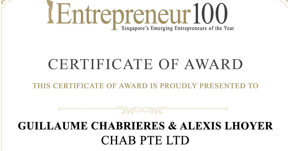 Co-Founders’ Chab Events Guillaume Chabrières and Alexis Lhoyer ...