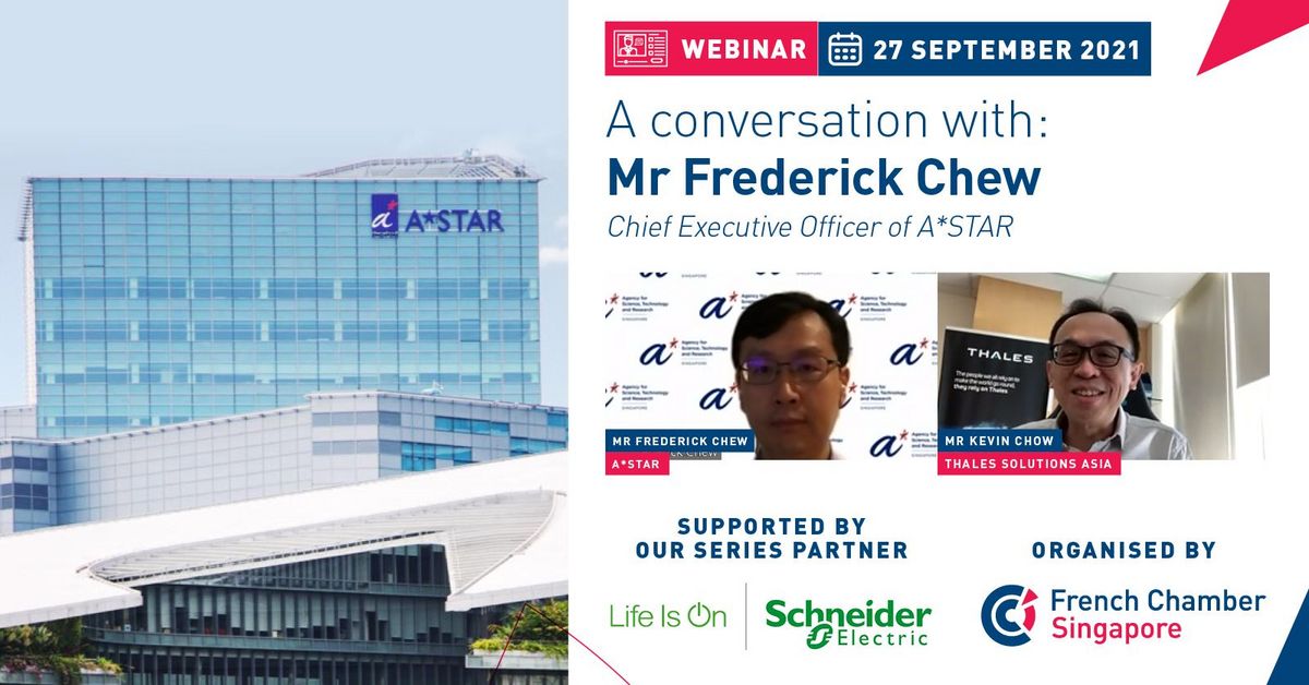 Webinar | A Conversation with Mr Frederick Chew, Chief Executive ...