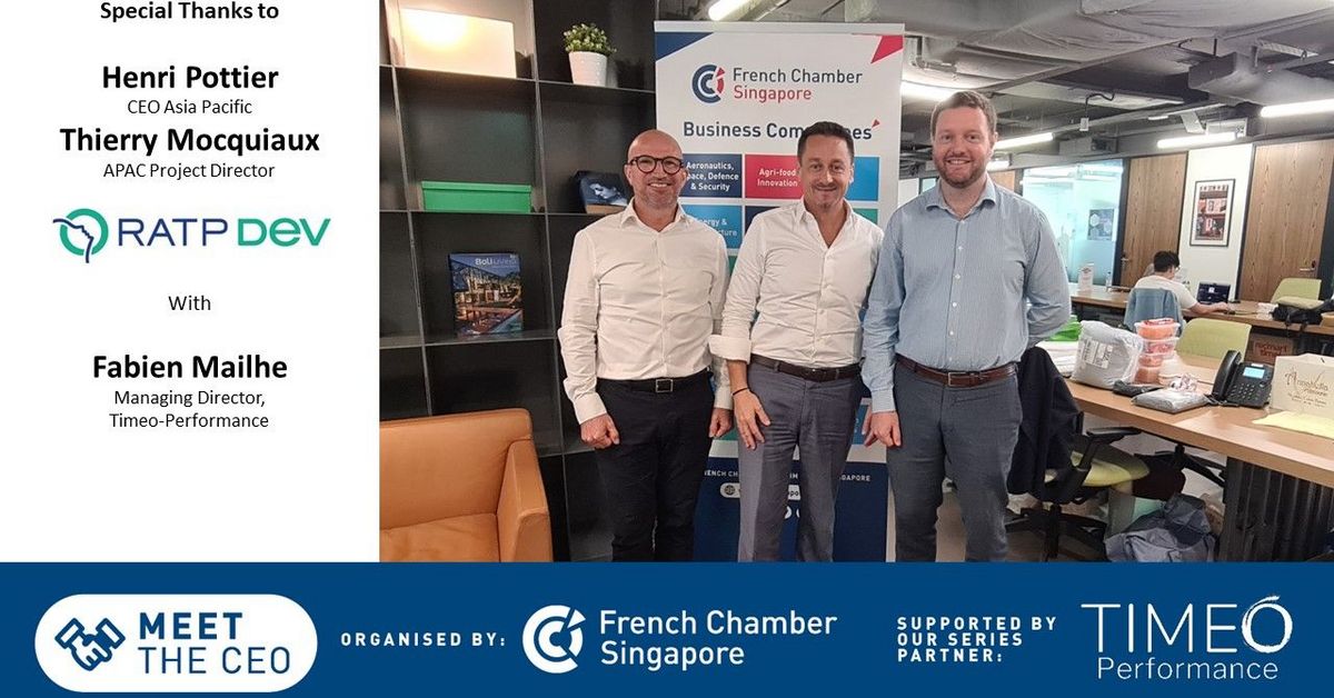 Meet the CEO #41 – RATP Dev | French Chamber of Commerce in Singapore