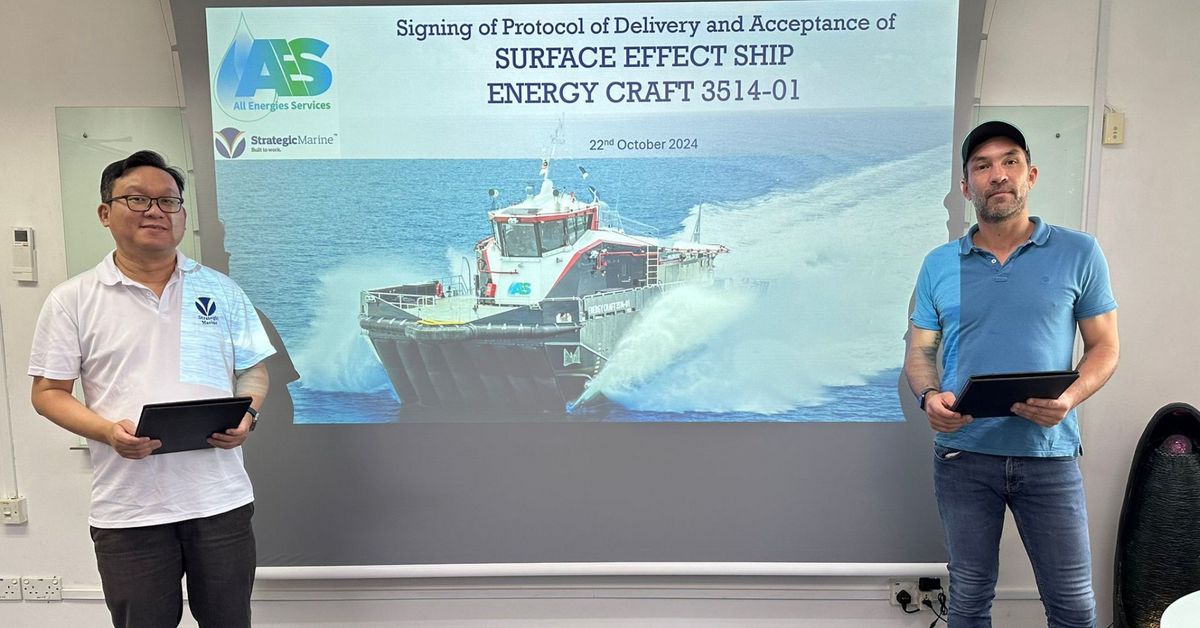 Strategic Marine Celebrates Signing And Delivery Of First Surface ...