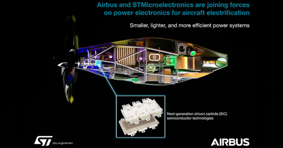 Airbus and STMicroelectronics collaborate on power electronics for ...