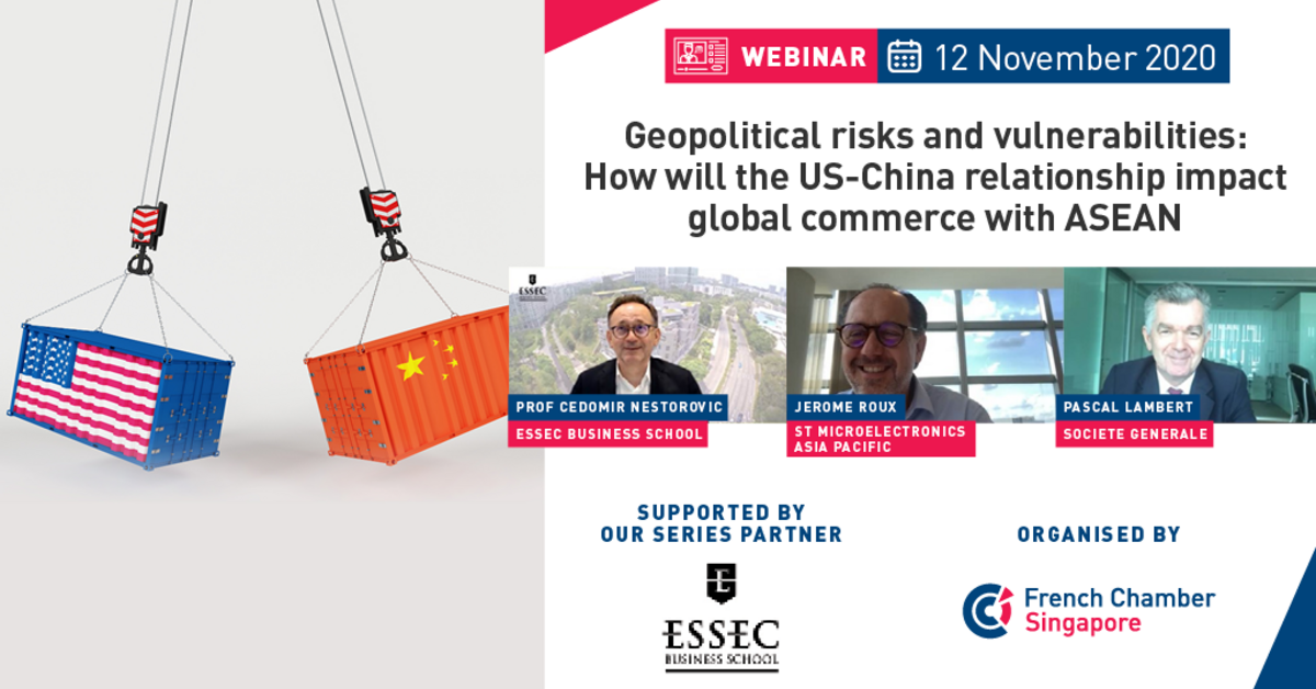 Webinar: Geopolitical risks and vulnerabilities: How will the US-China ...