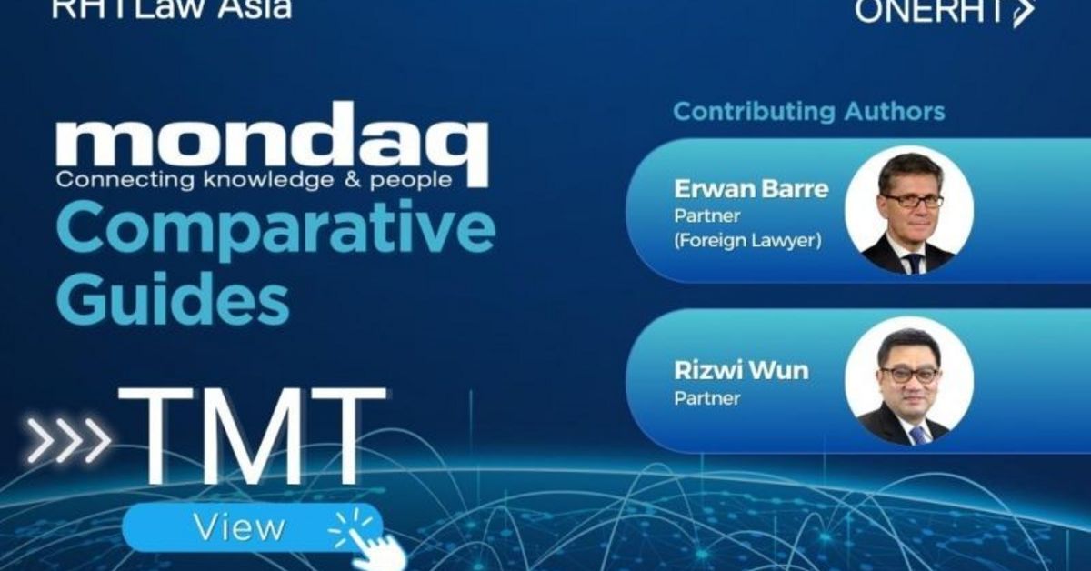 RHTLaw Contributed to Mondaq Comparative Guides to TMT with industry ...