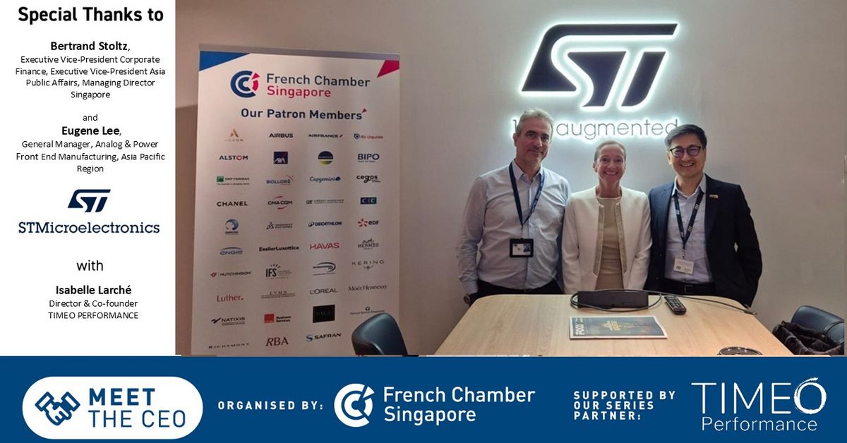 Meet The CEO #46 - STMicroelectronics | French Chamber of Commerce in ...