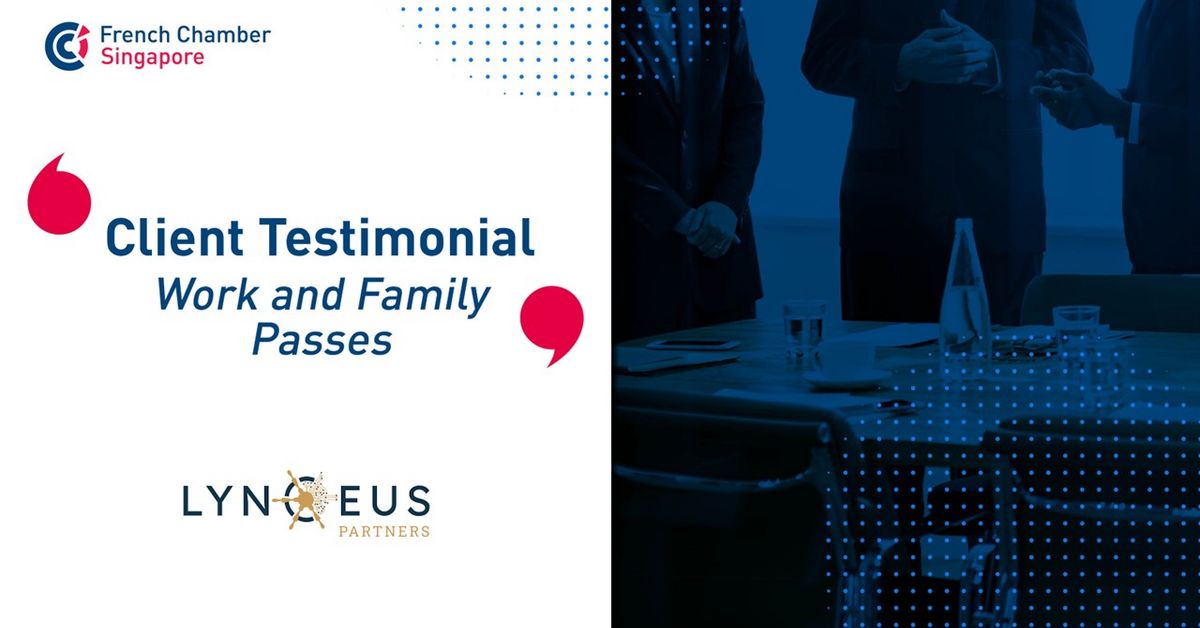 Client Testimonial: Work and Family Passes | Lynceus Partners | French ...