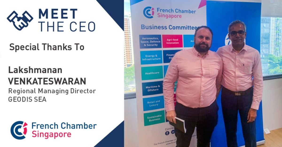Meet The CEO #32 GEODIS | French Chamber of Commerce in Singapore