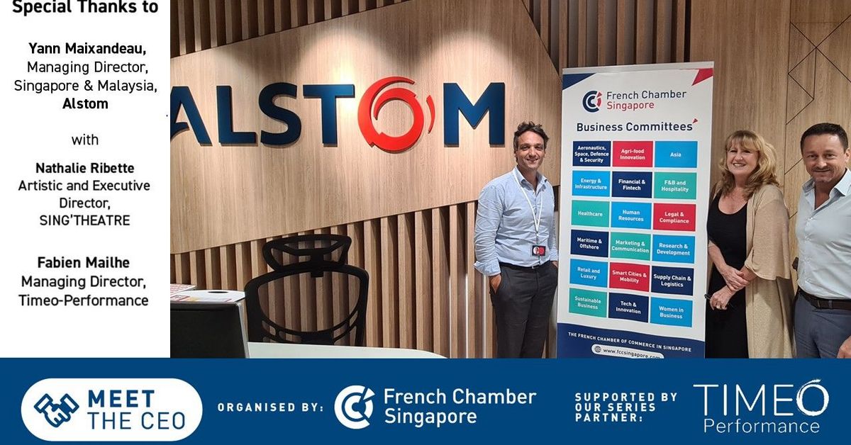 Meet the CEO #43 – ALSTOM | French Chamber of Commerce in Singapore