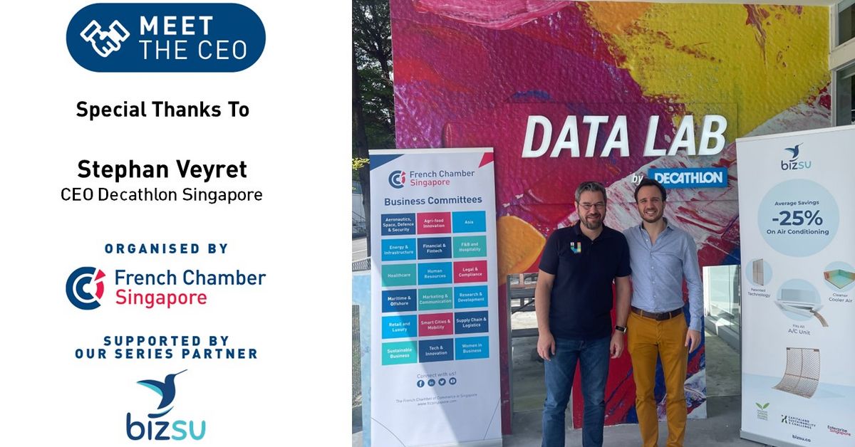 Meet The CEO #34 DECATHLON | French Chamber of Commerce in Singapore