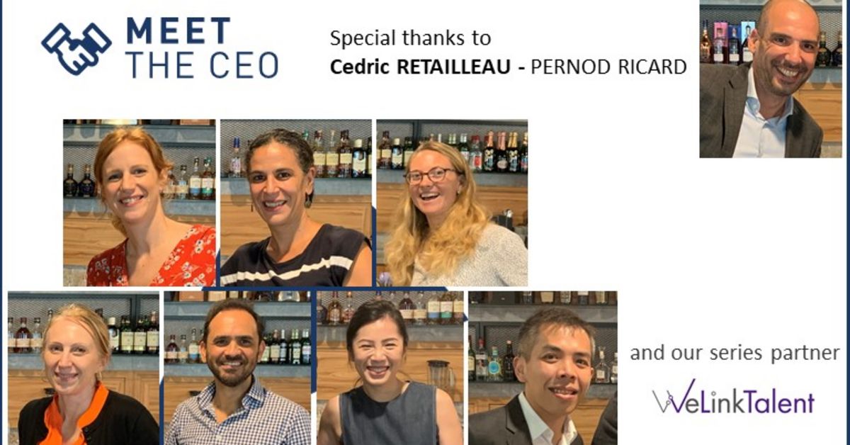 Meet The CEO #20 - PERNOD RICARD | French Chamber of Commerce in Singapore