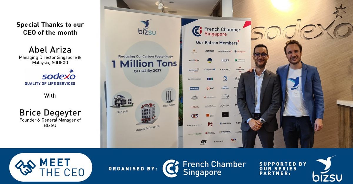 Meet the CEO #38 - SODEXO | French Chamber of Commerce in Singapore