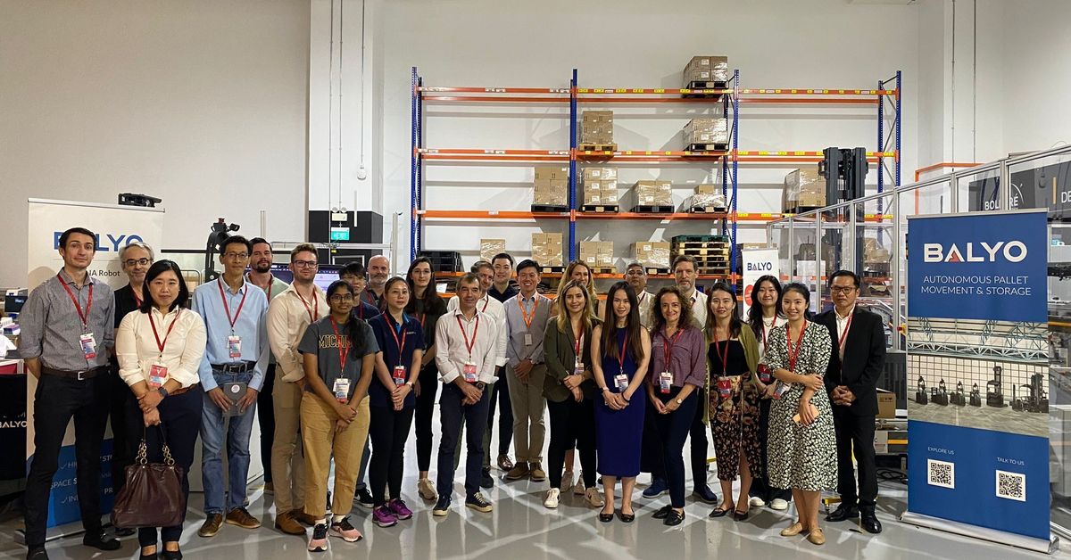 Past Event | Company visit – Robot Demonstration by Balyo | French Chamber of Commerce in Singapore